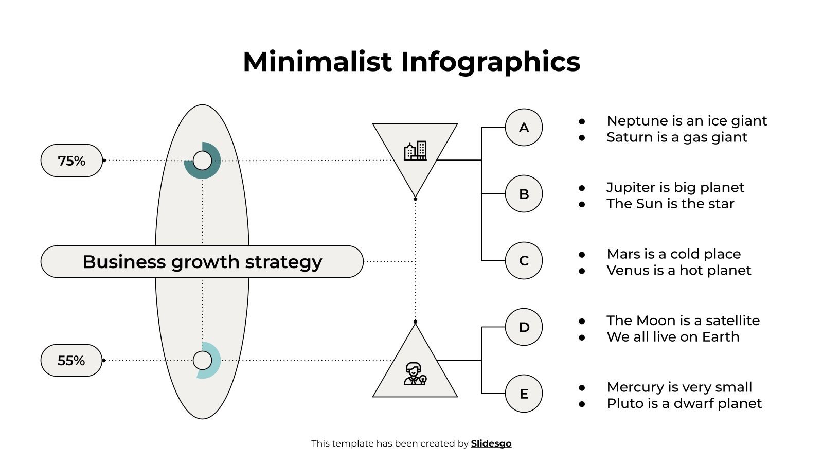 Minimalist Infographics Template