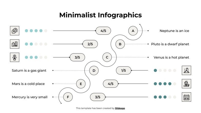 Minimalist Infographics Template