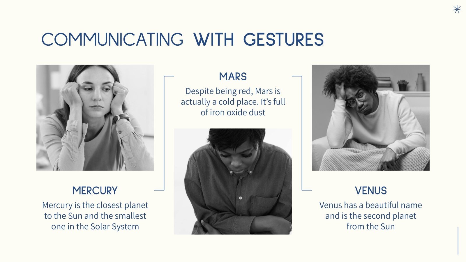 Silence Nonverbal Communication Presentation Template