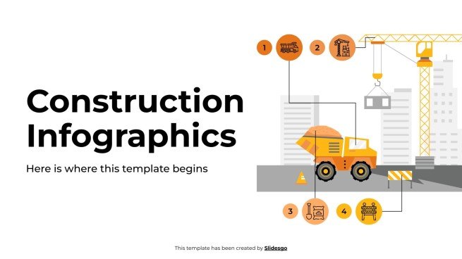 Construction Infographics Template
