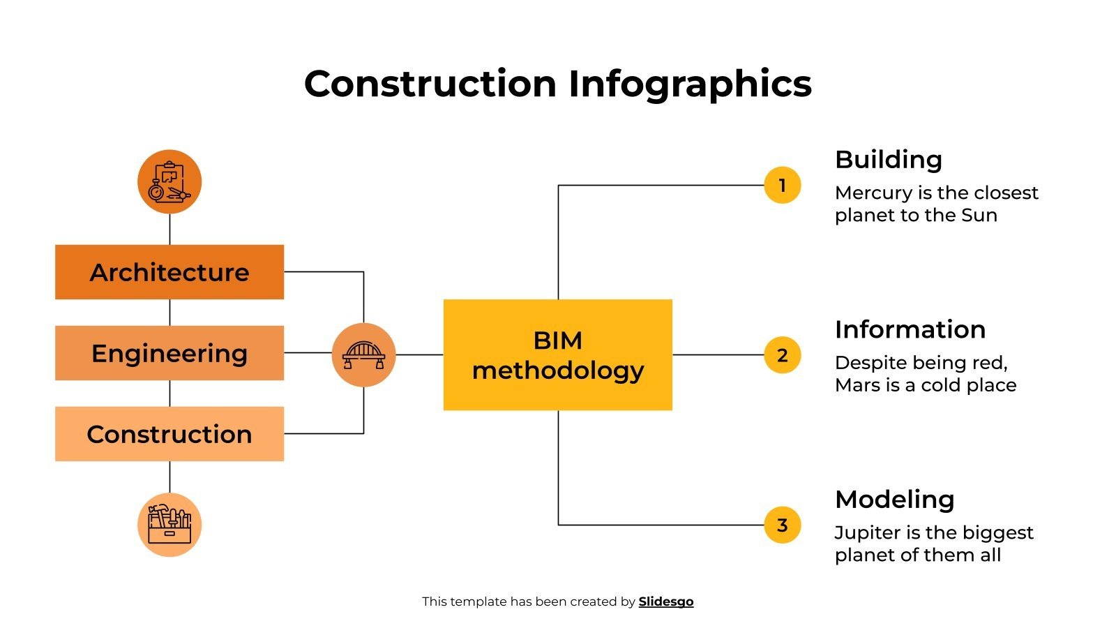 Construction Infographics Template