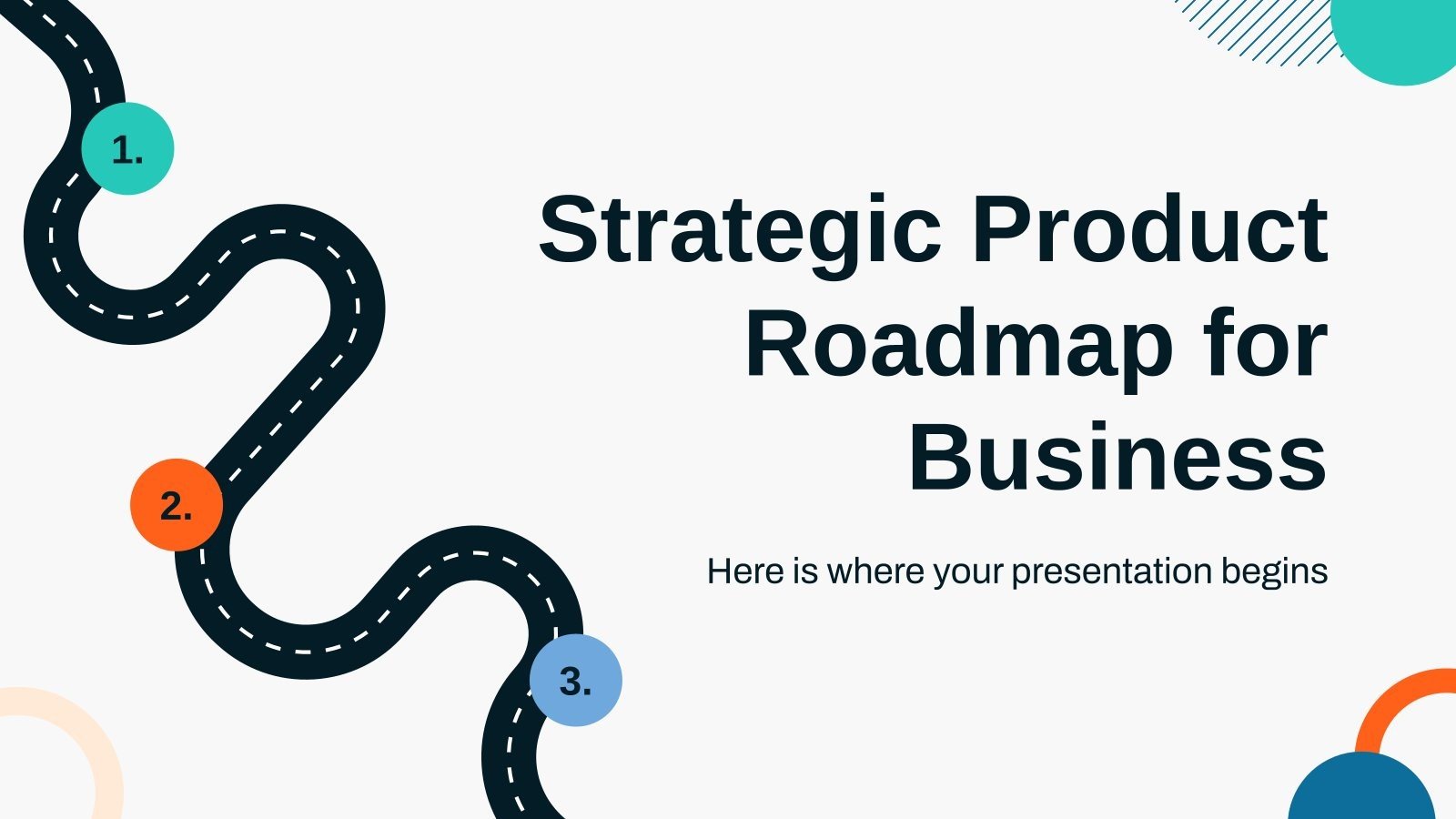 Strategic Product Roadmap for Business Presentation