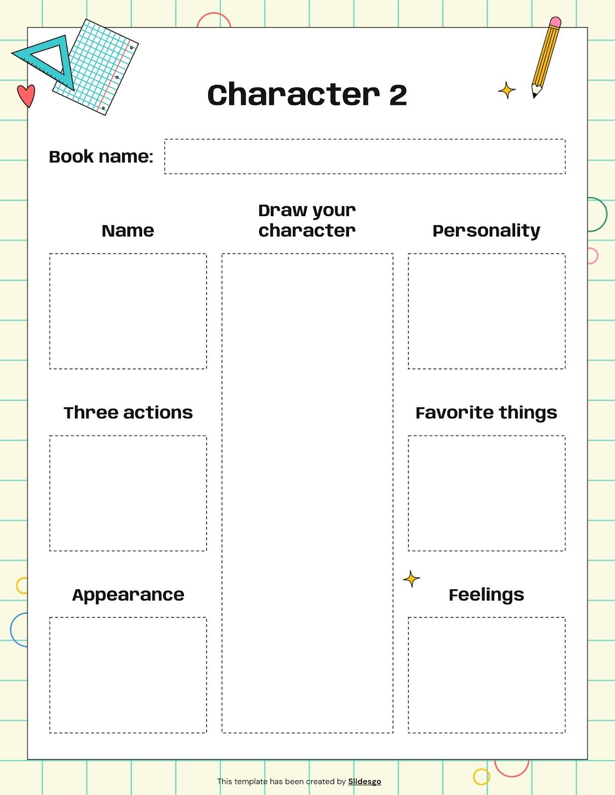Character Map Worksheet Presentation