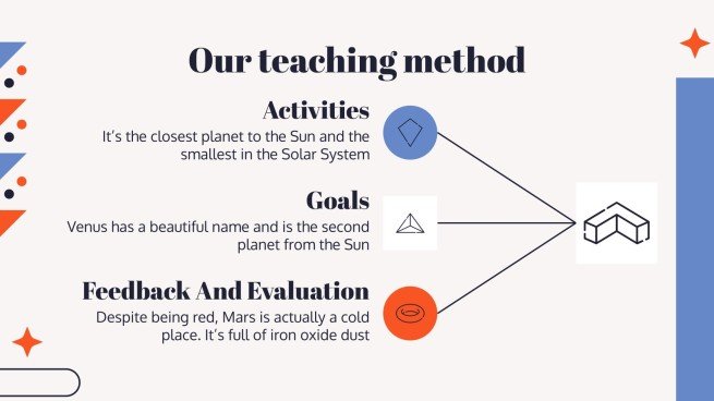 Modern Geometric School Center Presentation