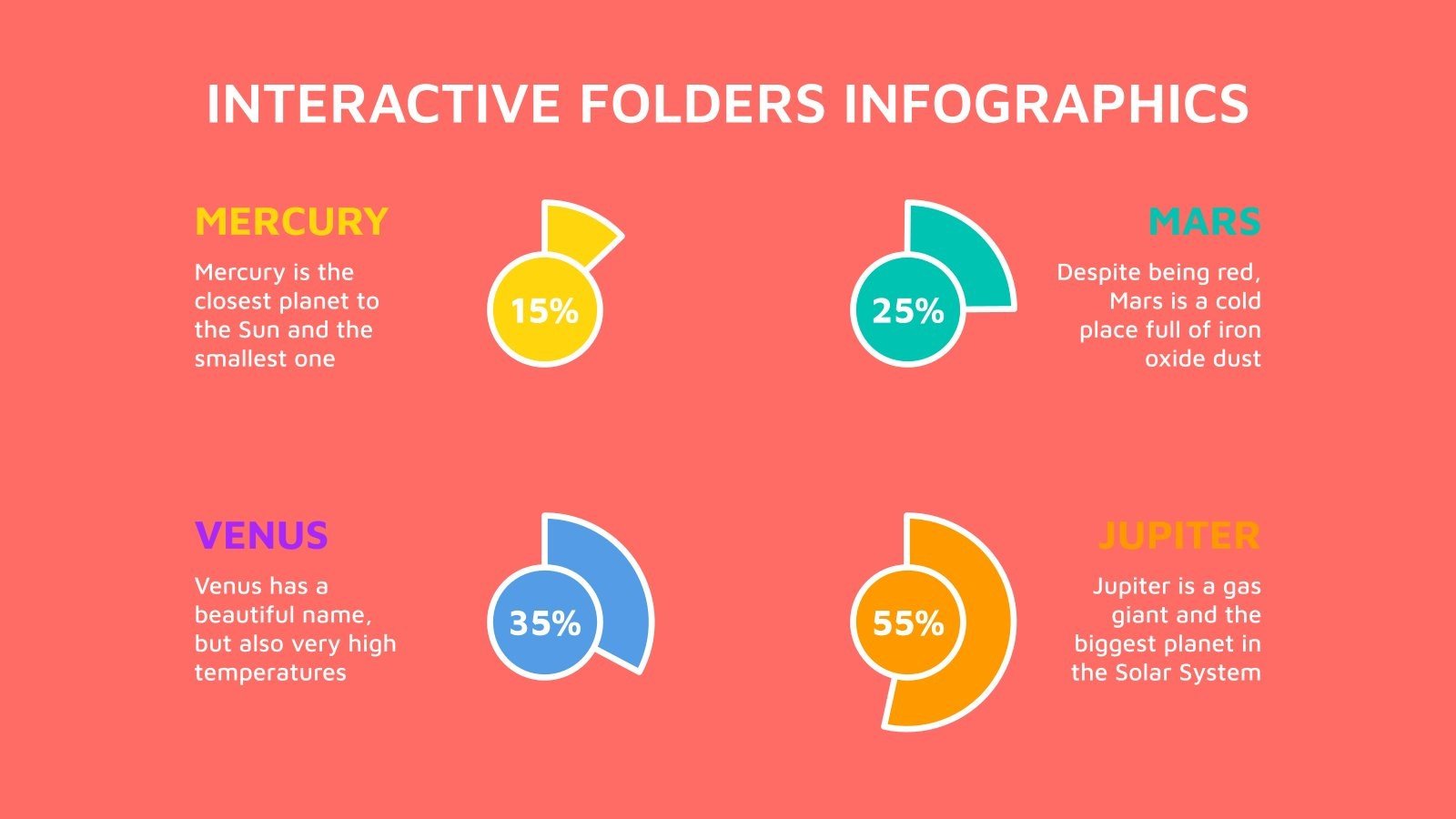 Interactive Folders Infographics | Google Slides and PPT
