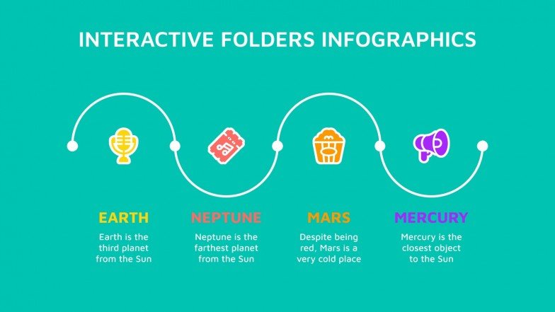 Interactive Folders Infographics | Google Slides and PPT