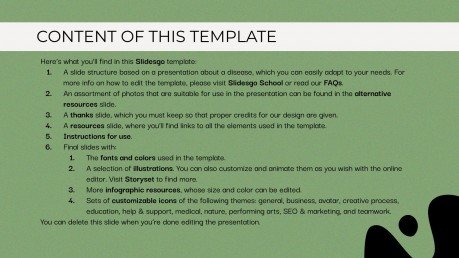 Cat Diseases | Google Slides theme & PowerPoint template