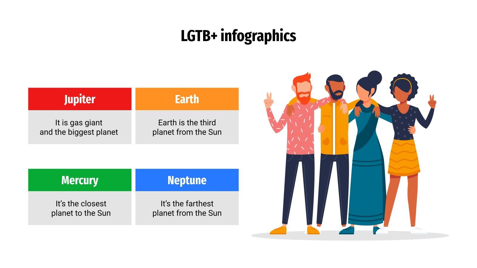 LGBT+ Infographics | Google Slides and PowerPoint template