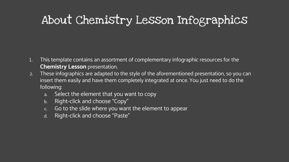 Chemistry Lesson Infographics | Google Slides & PowerPoint