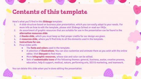 Candy Store Business Plan | Google Slides and PPT template