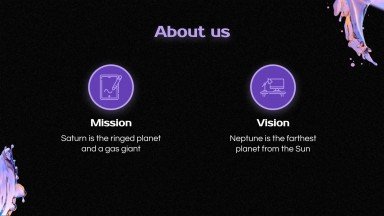 Abstract Liquid Shapes Agency | Google Slides & PPT template