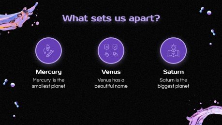 Abstract Liquid Shapes Agency | Google Slides & PPT template