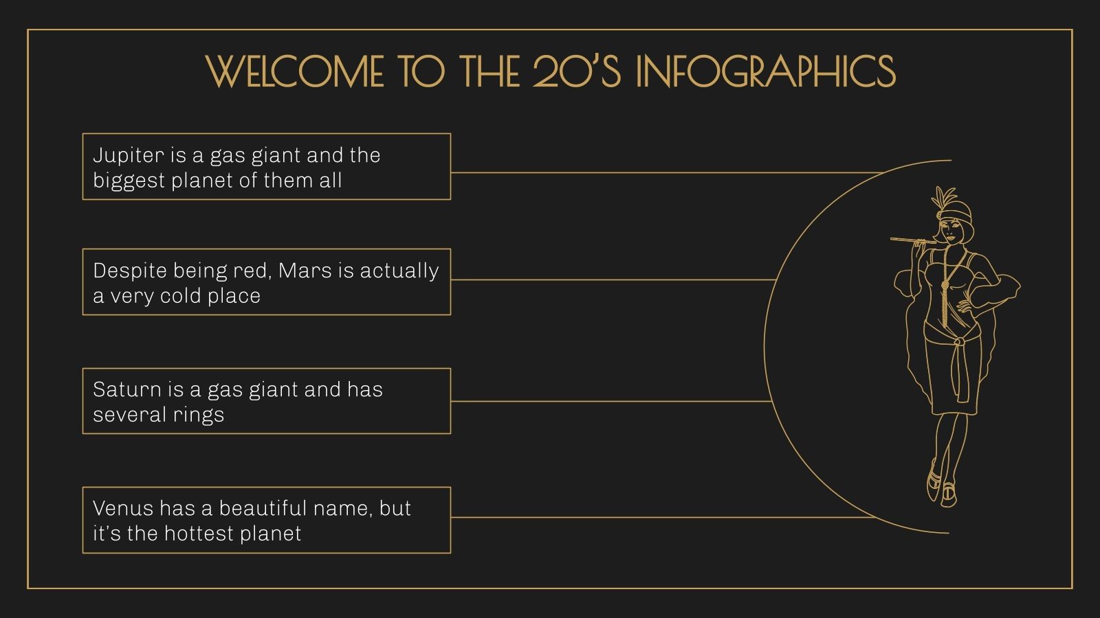 Welcome to the 20s Infographics | Google Slides & PPT