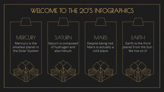 Welcome to the 20s Infographics | Google Slides & PPT