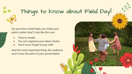 Field Day Activities Presentation