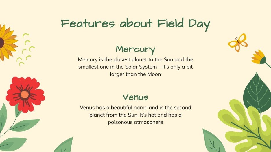 Field Day Activities Presentation