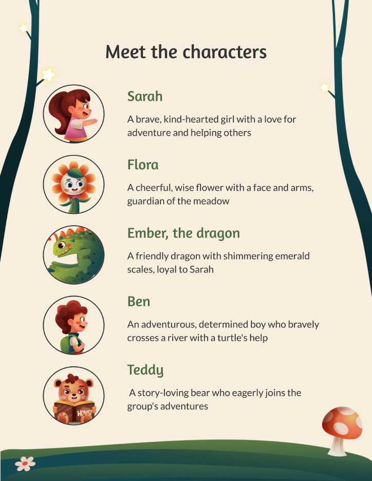 Creative Story Book Template
