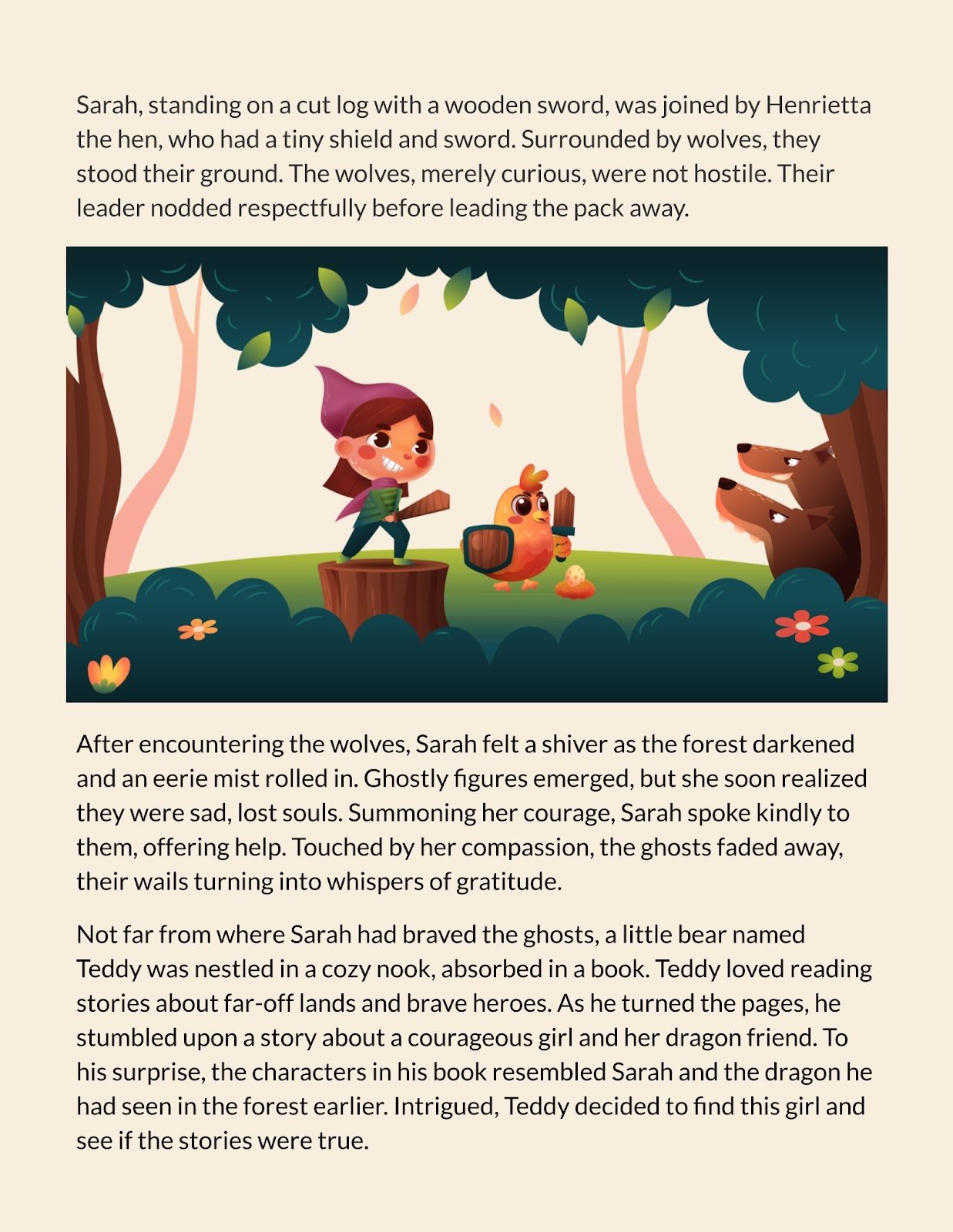 Creative Story Book Template