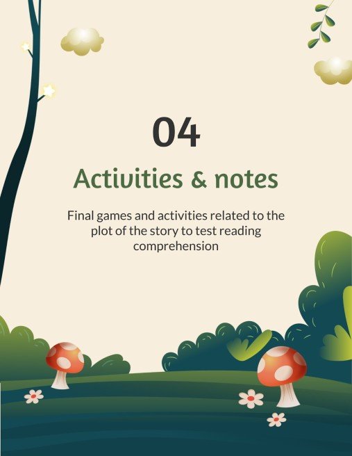 Creative Story Book Template