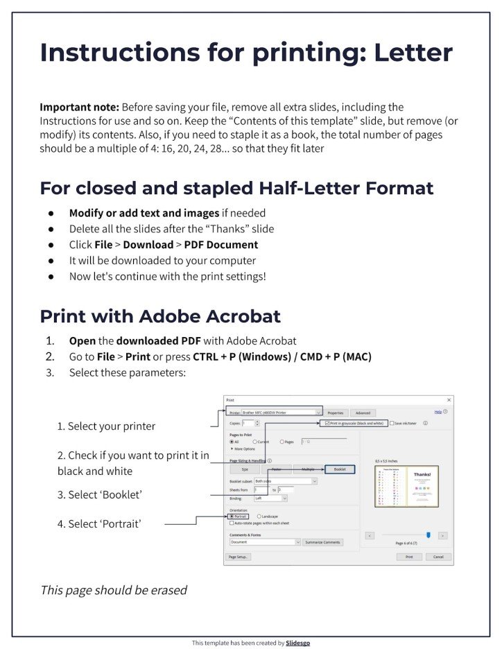 Alphabet Handout Template