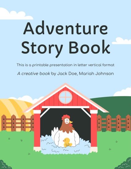 Free Google Slides and PPT templates with storybook structure