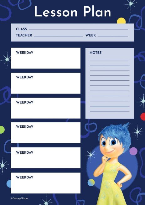 Inside Out Lesson Plan Presentation