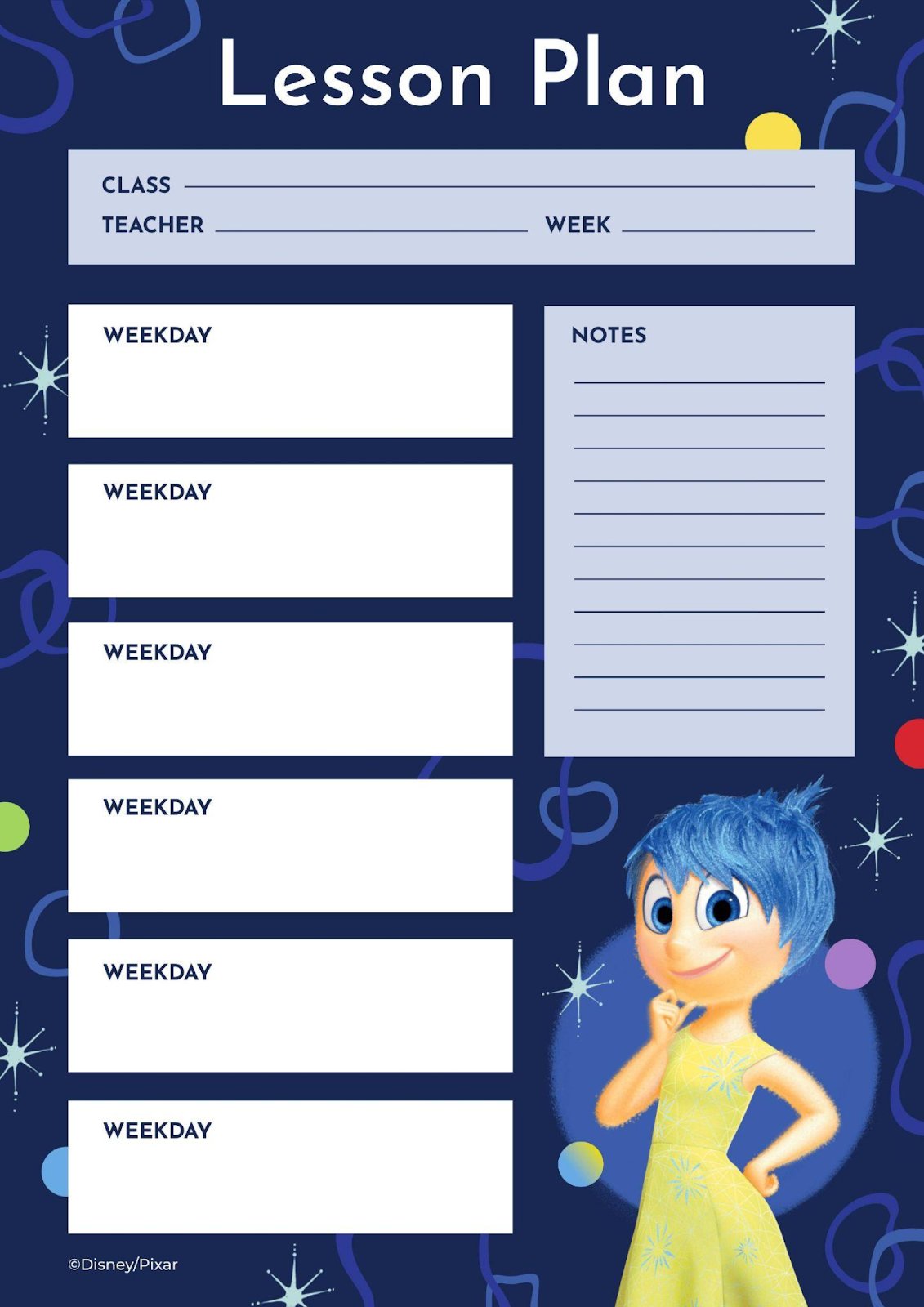 Inside Out Lesson Plan Presentation