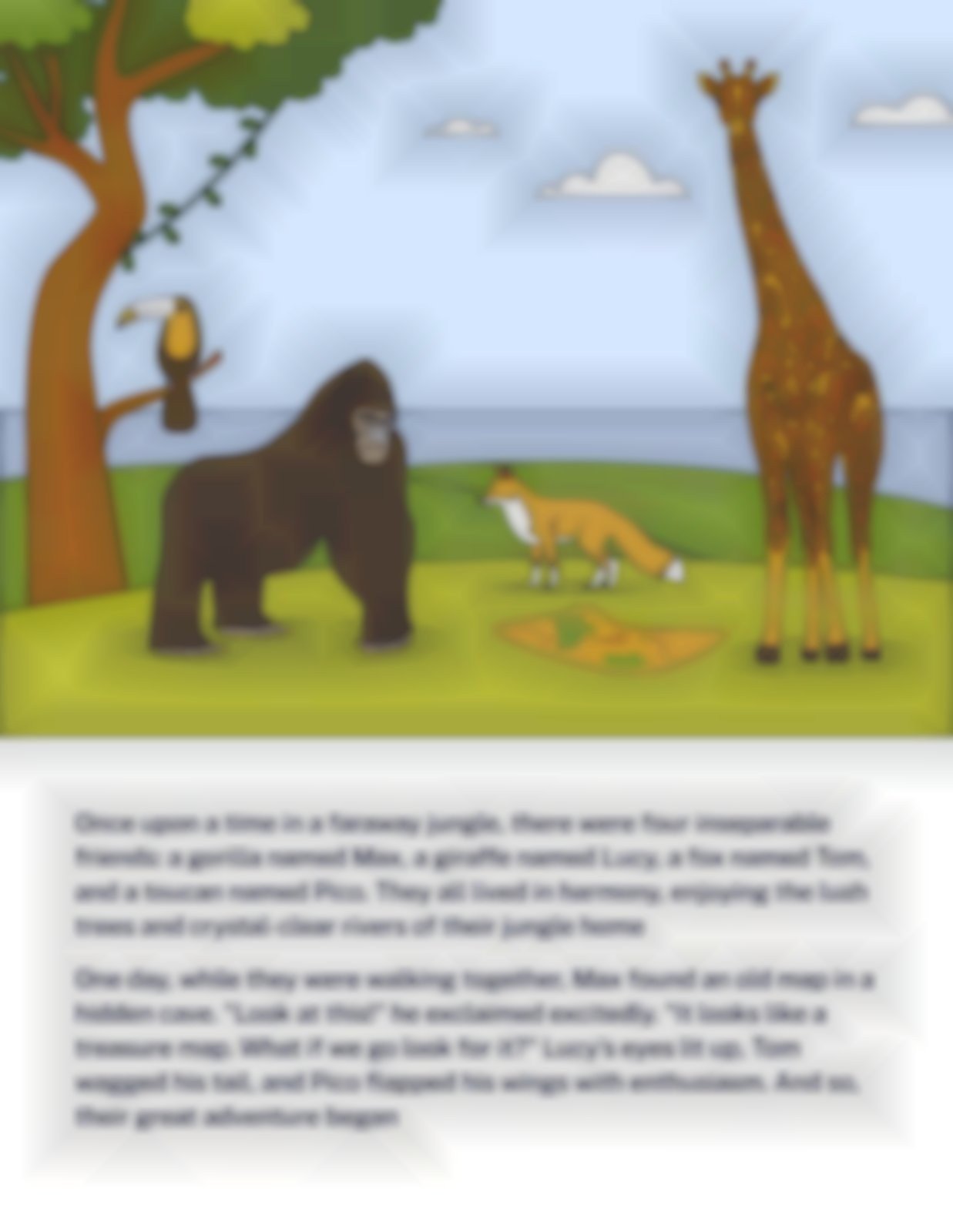 Animals Story Book Presentation