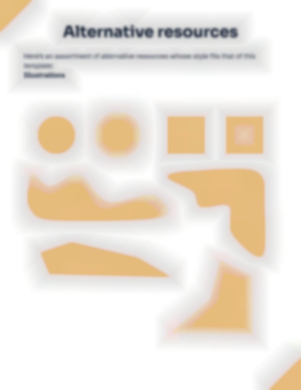 All About School Handout Template