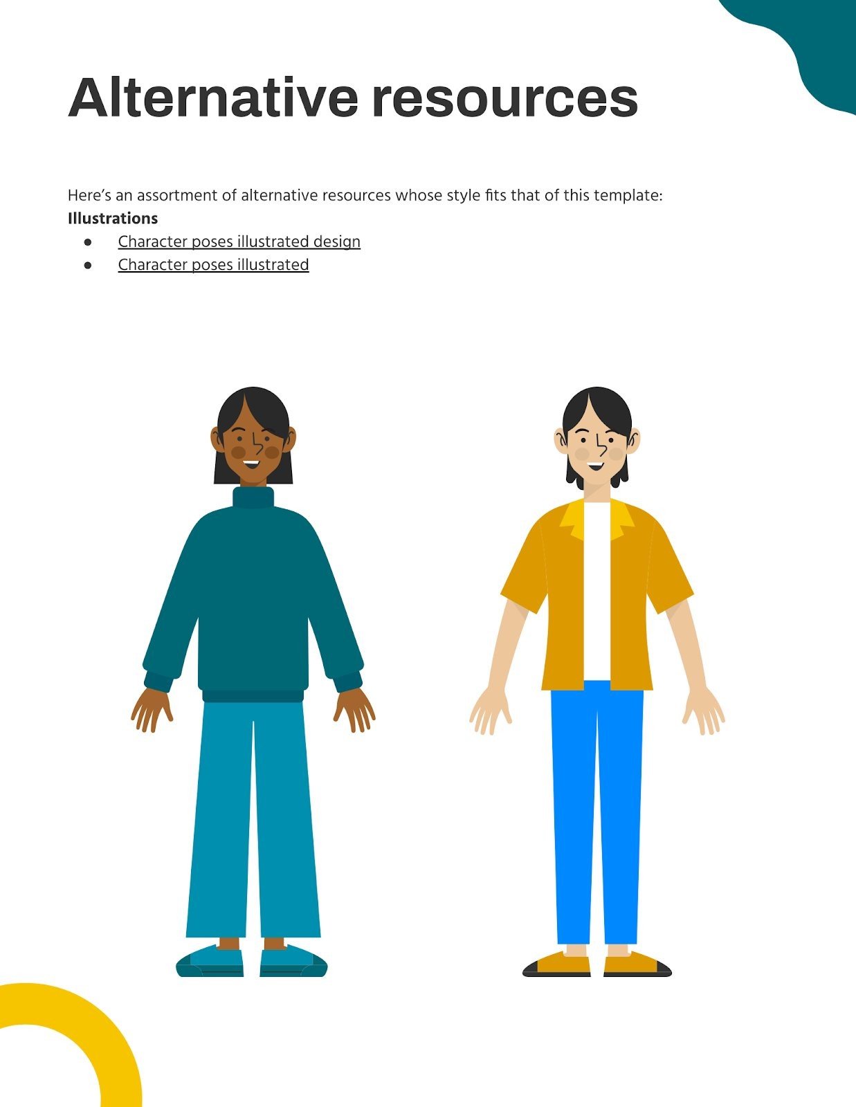 Character Map Worksheet Template