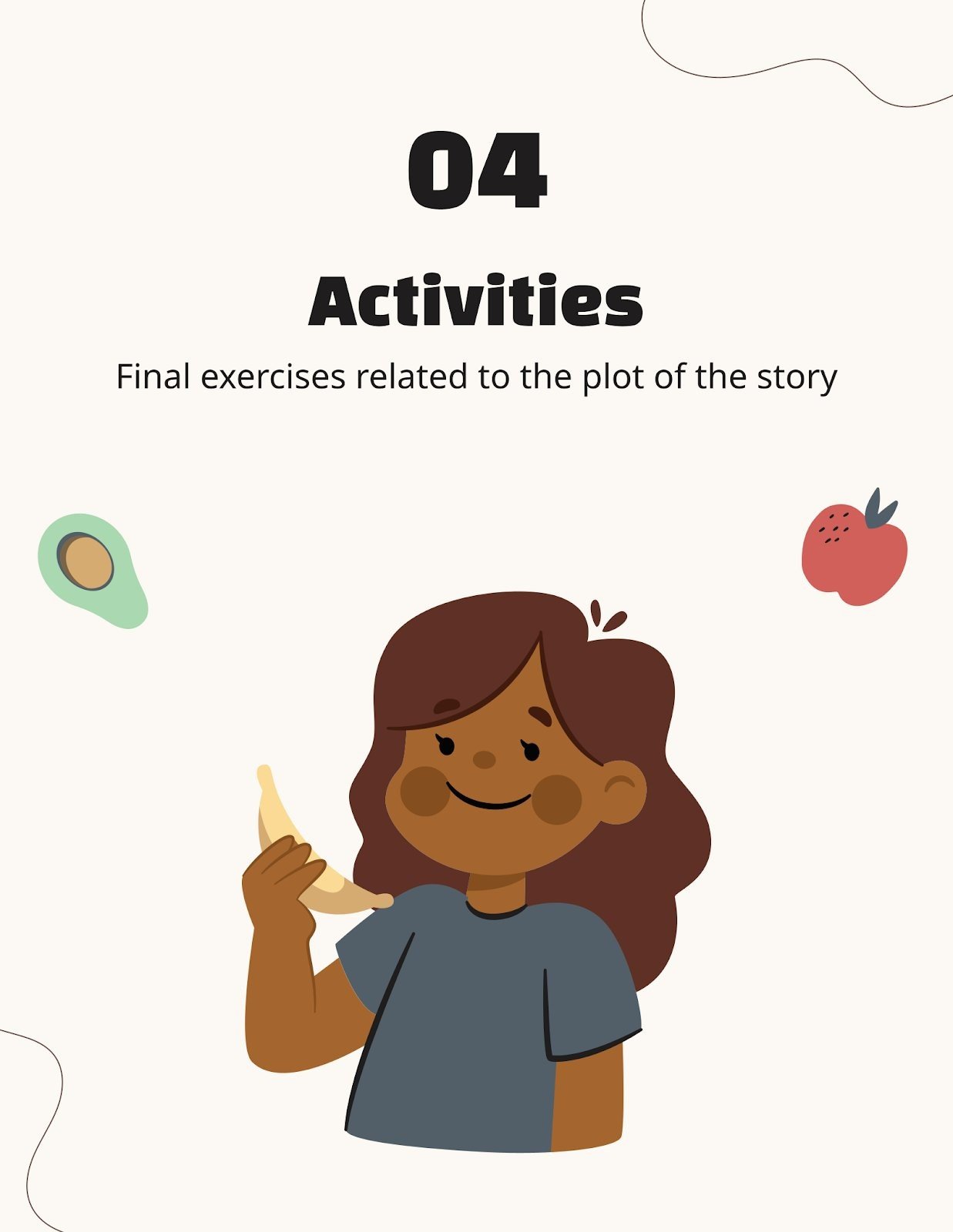 Children Nutrition Story Book Presentation