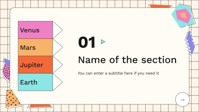 4 Blocker Template for Education Presentation