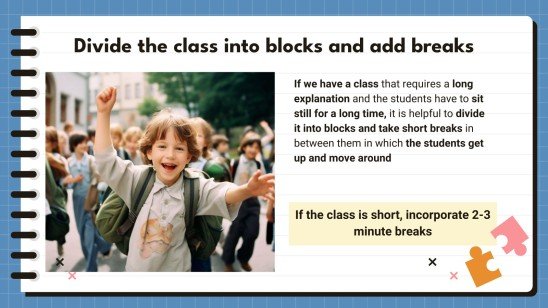 Ideas for Incorporating Movement in the Classroom