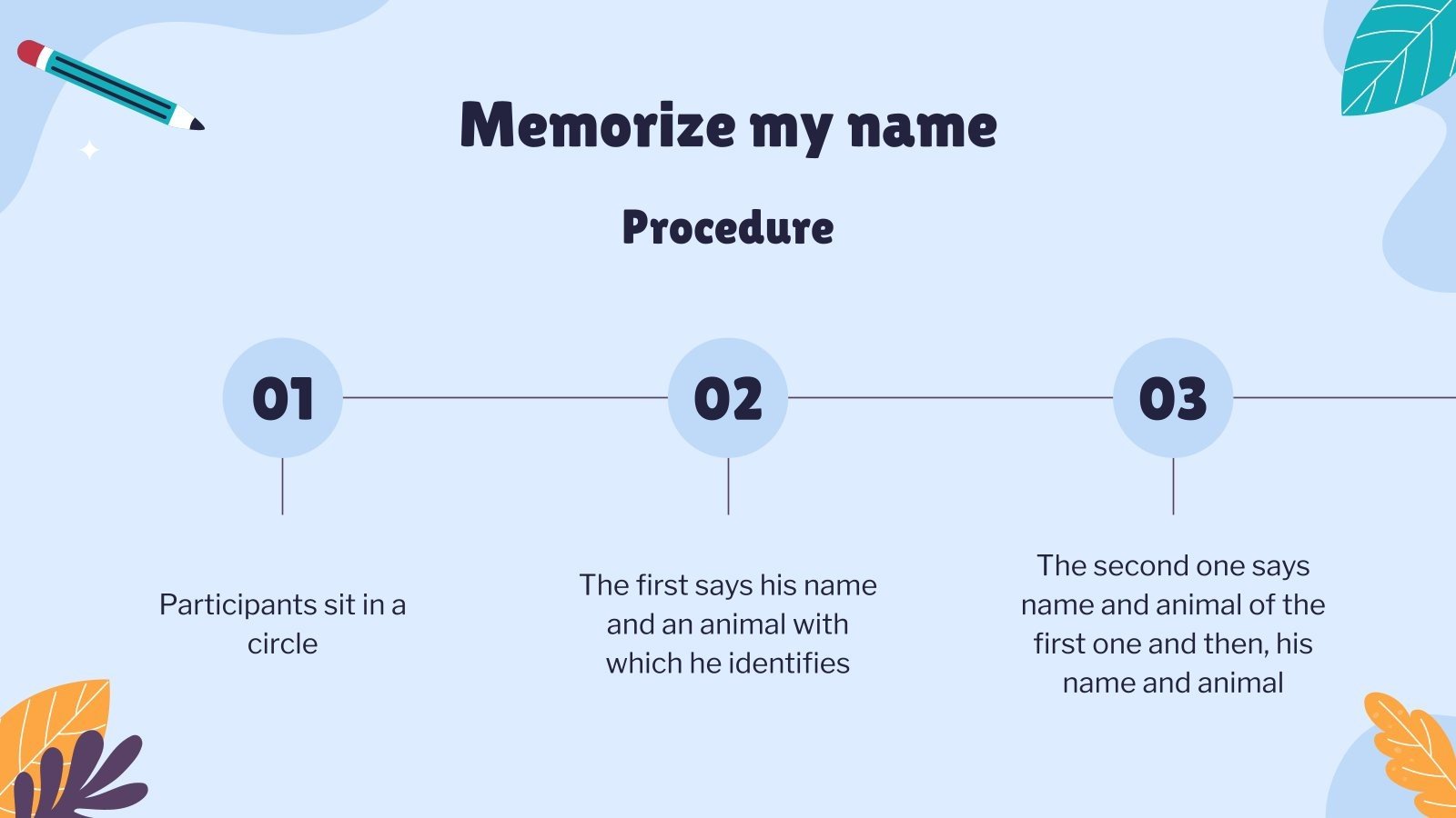 Group Introduction Activities Presentation