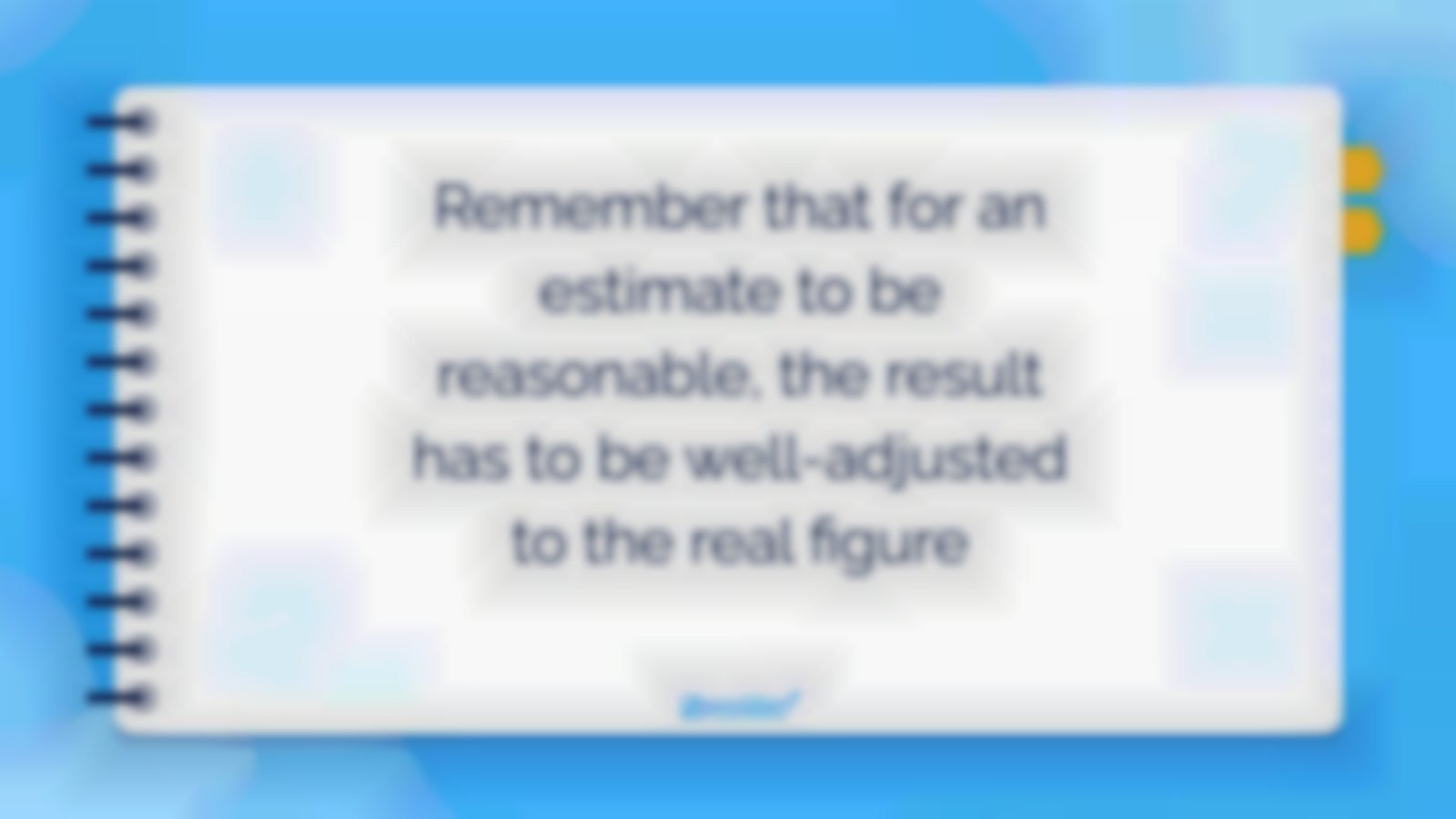 Estimation with Multiplication Presentation