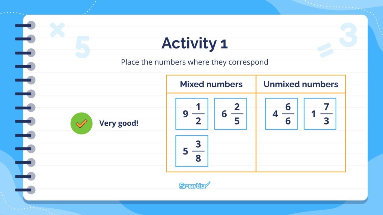 Fractions: Addition and Subtraction of Mixed Numbers