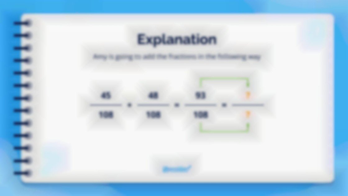 Adding Fractions with Different Denominators - Part 2