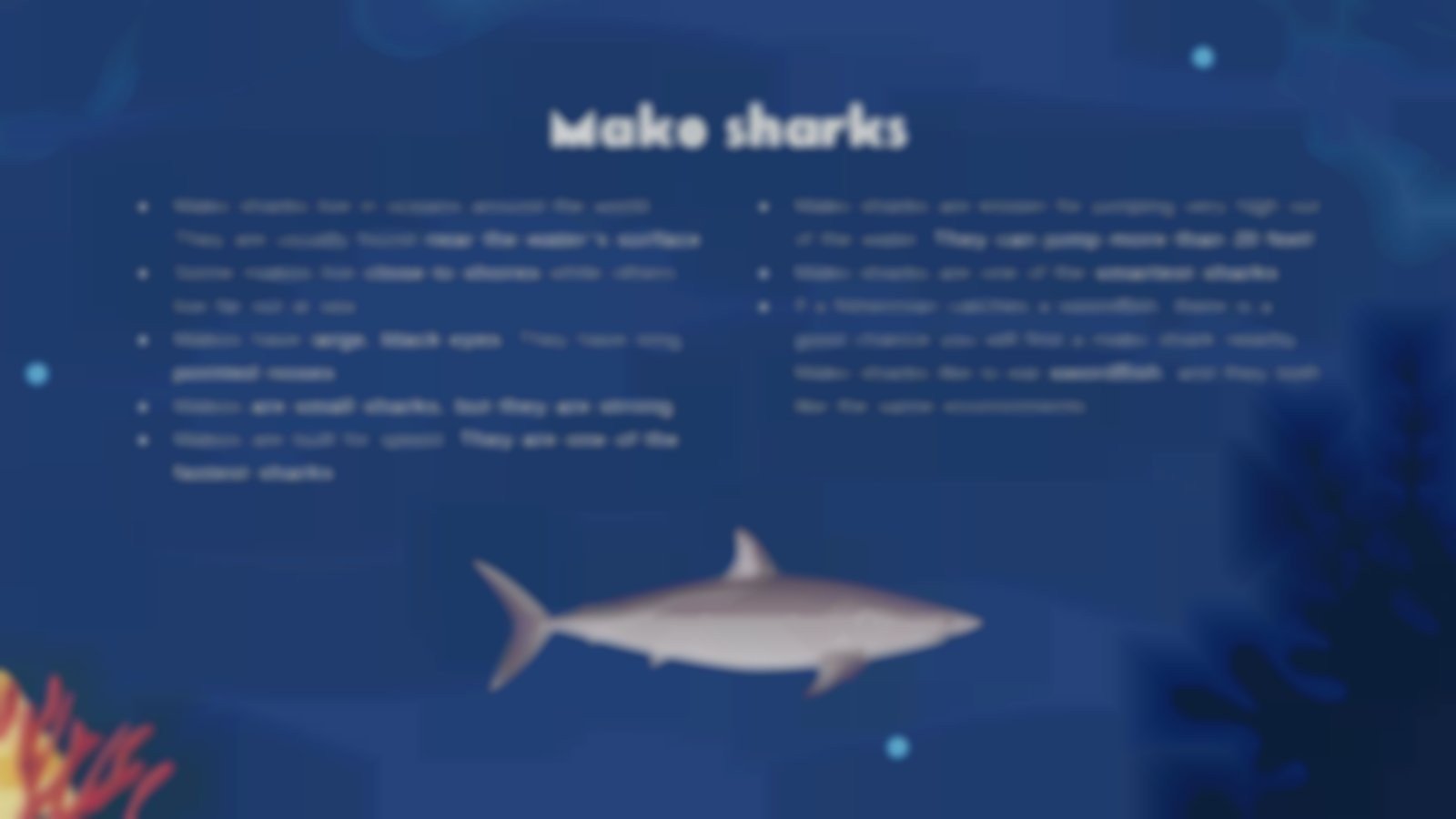 Sharks Presentation