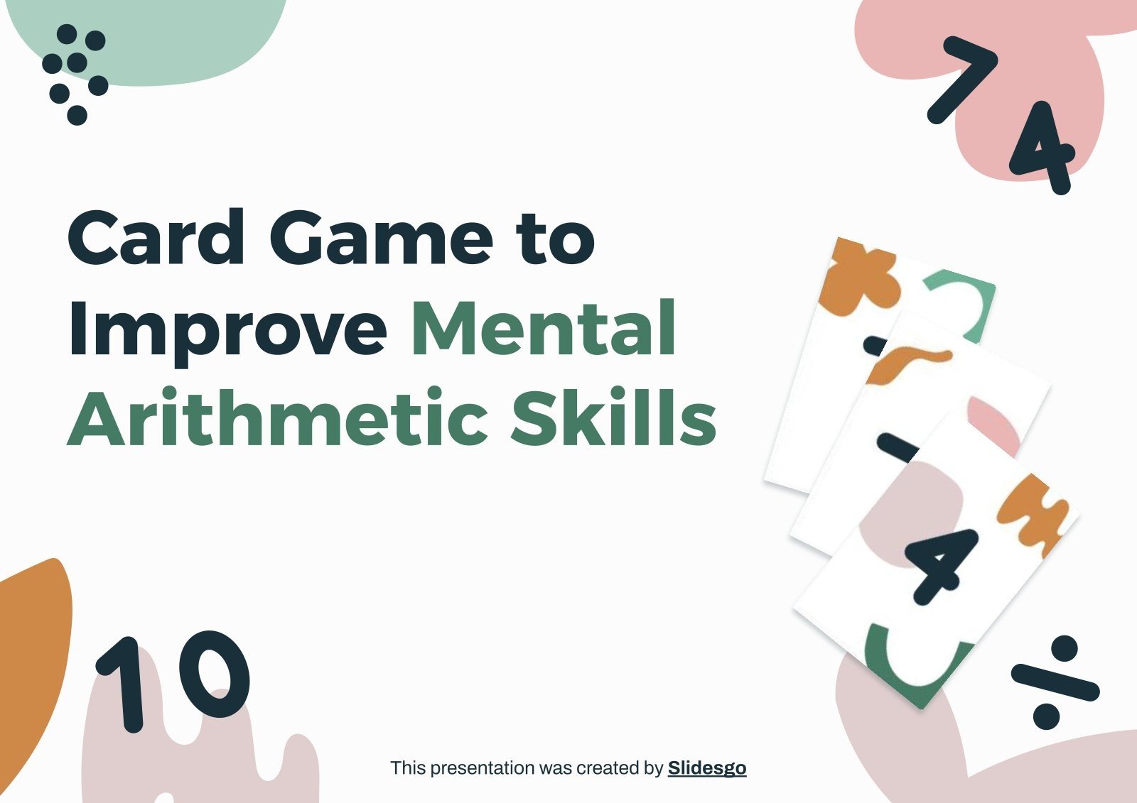 Card Game to Improve Mental Arithmetic Skills Presentation
