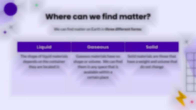 What Are the Properties of Matter? Presentation