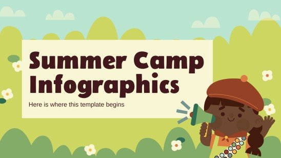 Free Google Slides & PPT templates about camping