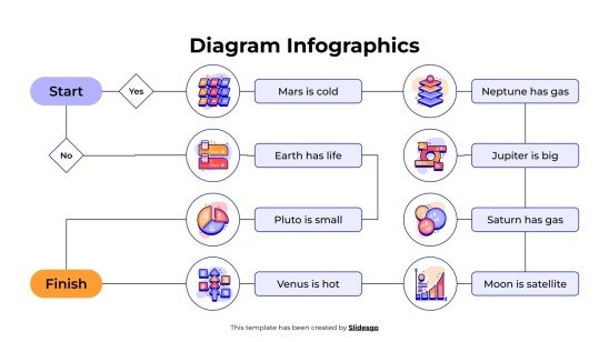 Diagram Infographics Template