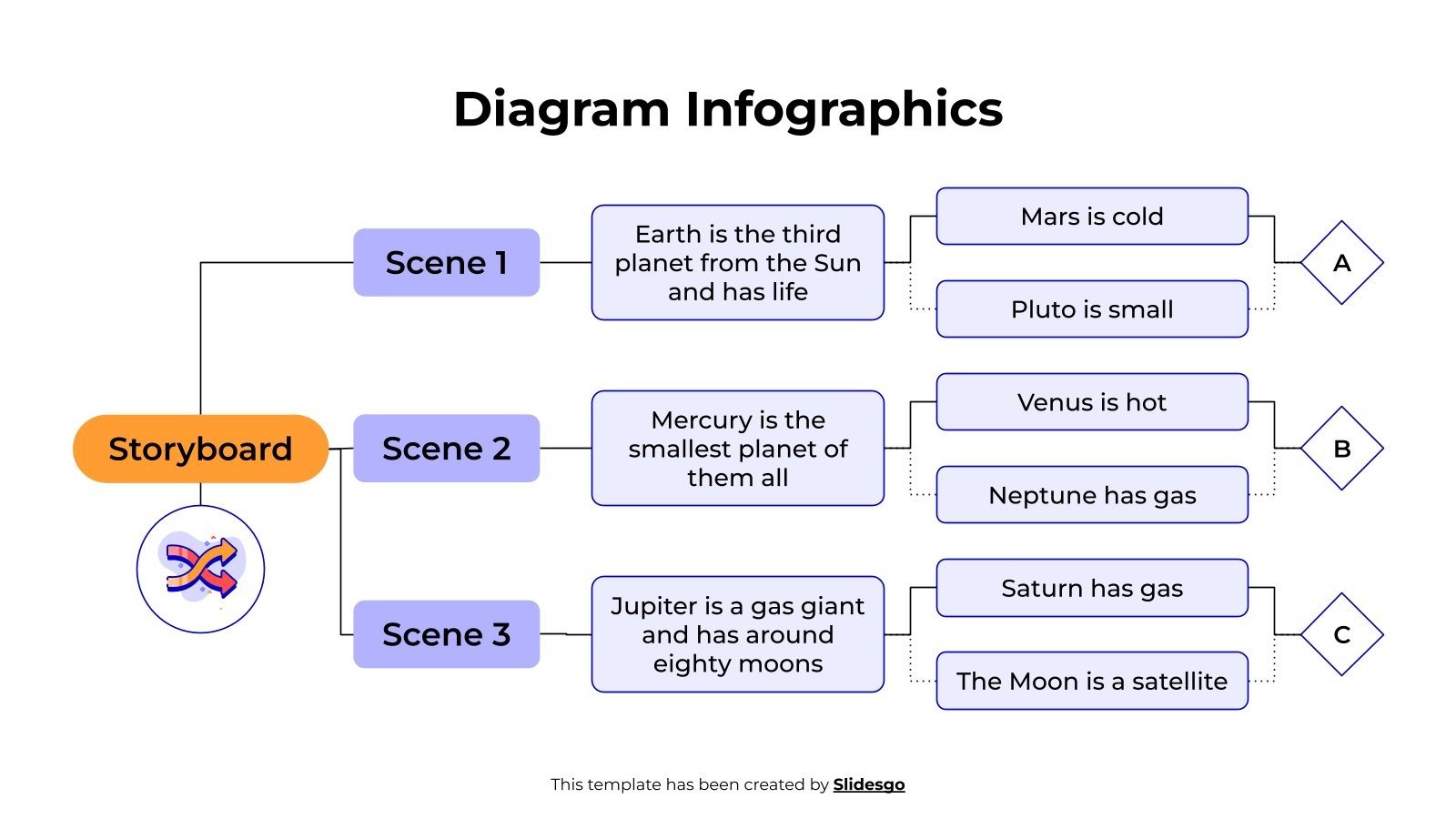 Diagram Infographics Template