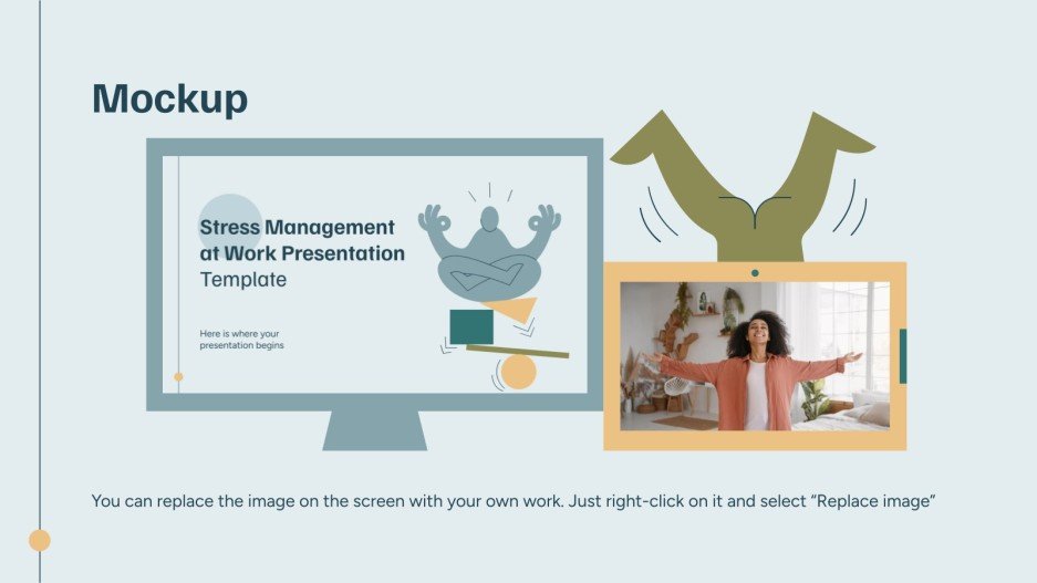 Stress Management at Work Presentation Template Presentation