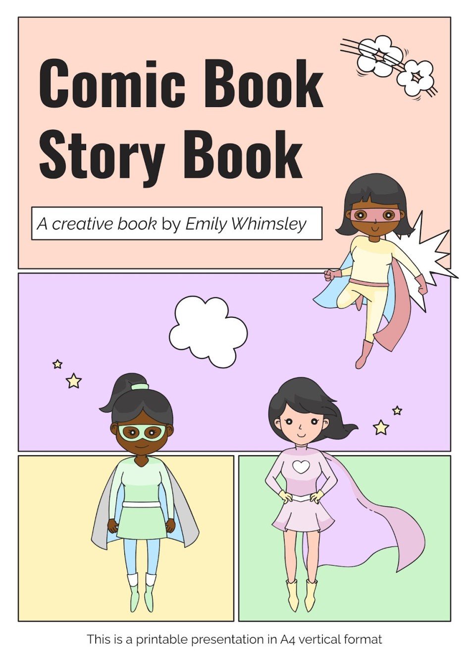 Comic Book Story Book Presentation