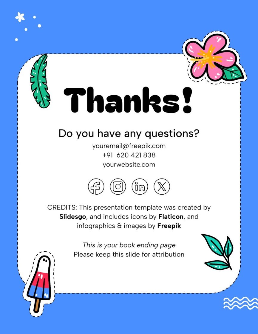 Beach Cut-outs Template