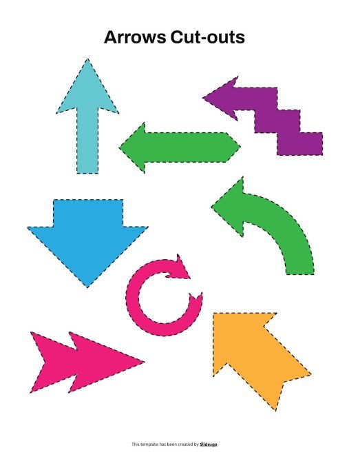 Arrows Cut-outs Presentation