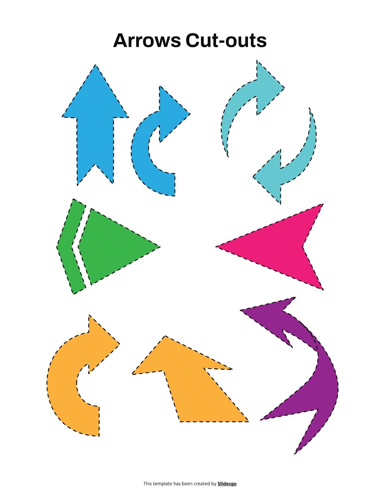 Arrows Cut-outs Presentation