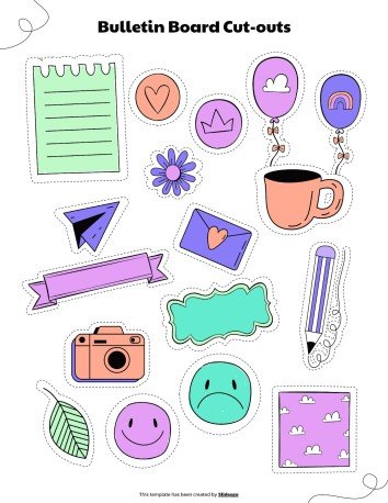 Bulletin Board Cut-outs Presentation