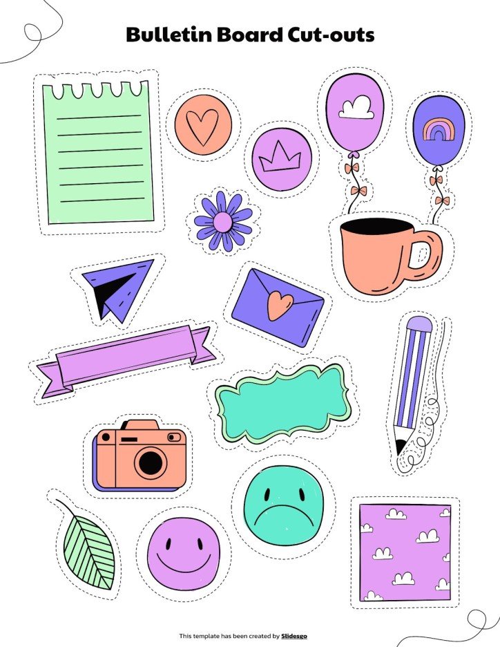 Bulletin Board Cut-outs Presentation